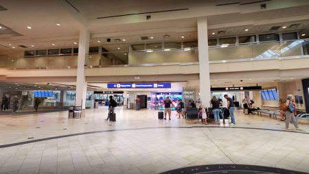 Departures at the Minneapolis-Saint Paul International Airport MSP