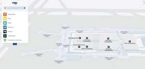 Terminal 1 at the Minneapolis-Saint Paul International Airport MSP