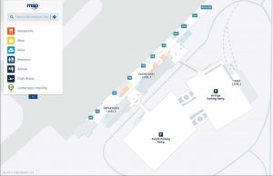 Terminal 2 at the Minneapolis-Saint Paul International Airport MSP