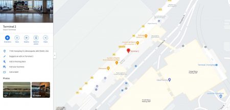 Terminal 2 at the Minneapolis-Saint Paul International Airport MSP